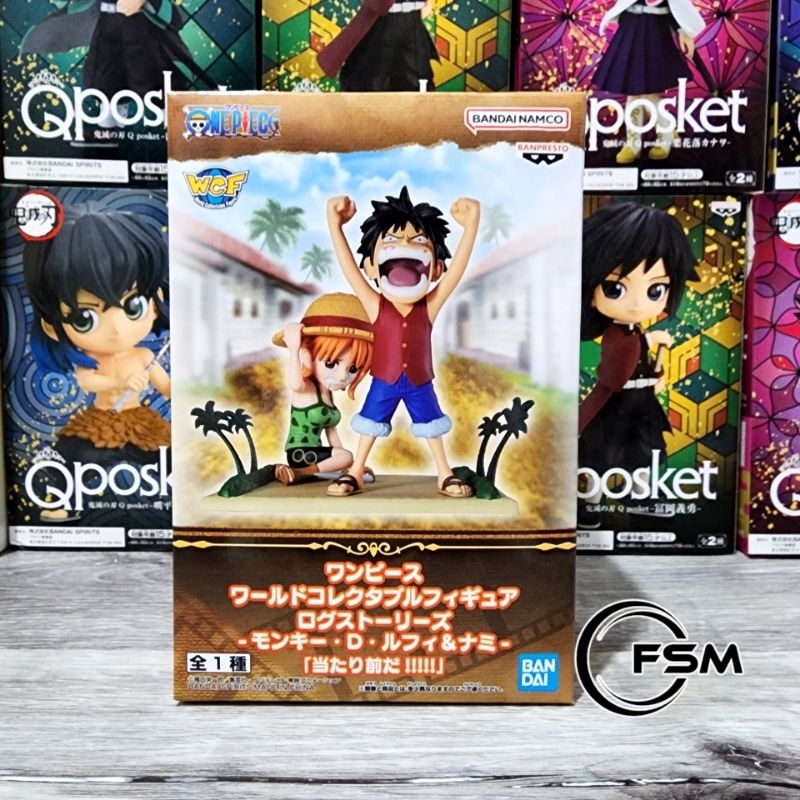 Jual WCF Log Stories One Piece Nami & Luffy | Shopee Indonesia