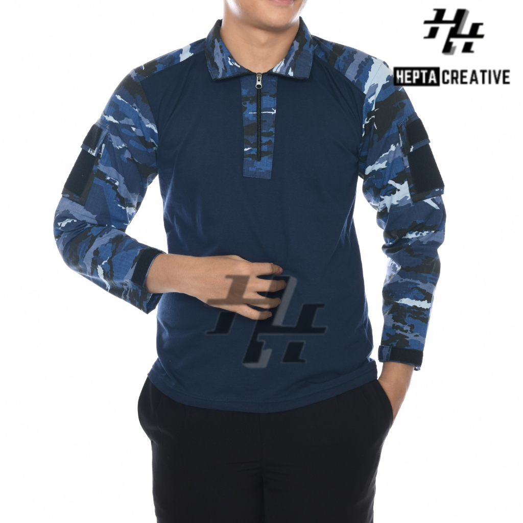 Jual BAJU TACTICAL PRIA BDU LORENG TNI ANGKATAN UDARA LENGAN PANJANG M L XL XXL HEPTA CREATIVE ...