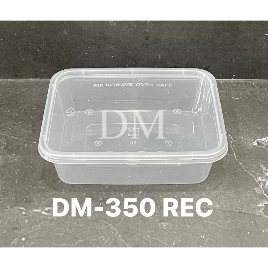 Jual Isi 25pcs Thinwall Kotak 350ml REC FOOD CONTAINER BOX Kotak ...