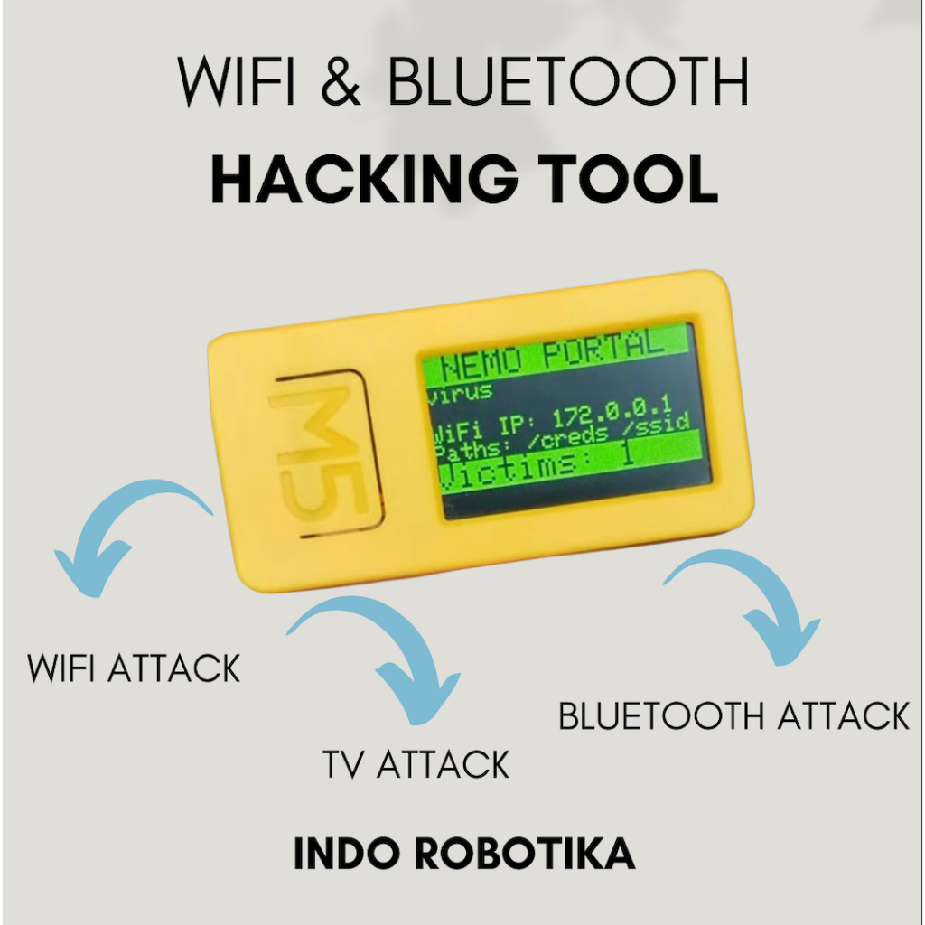 Jual Alat Hacking WiFi & Bluetooth berbasis M5StickC Plus | Shopee ...