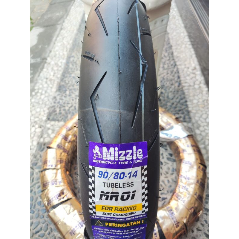Jual Ban mizzle soft compound 90/80-14 MR01 | Shopee Indonesia