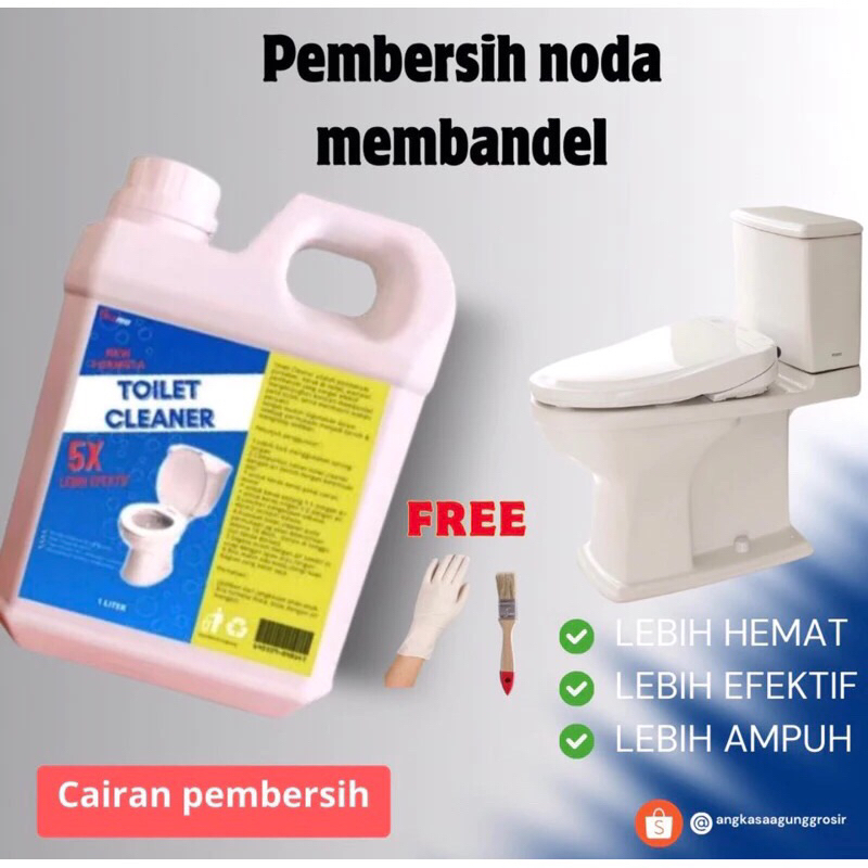 Jual FASTCLEAN TOILET CLEANER PEMBERSIH KERAK KAMAR MANDI 1 LITER ...