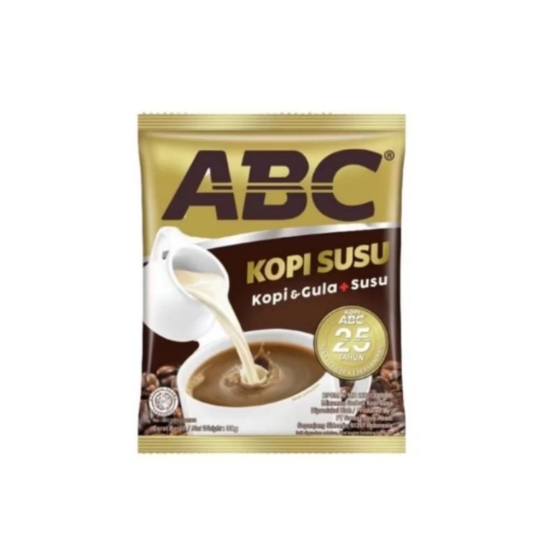 Jual Kopi Abc Susu Kopi dan Gula 30g X1 Sachet | Shopee Indonesia