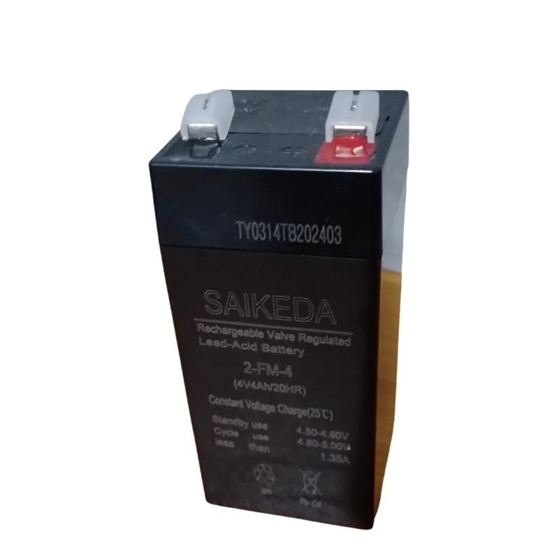 Jual Baterai Timbangan Digital 4V4.5AH Saikeda | Shopee Indonesia