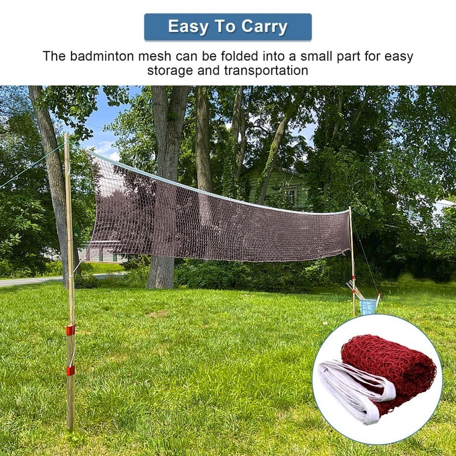 Jual NET BADMINTON-NET JARING BULUTANGKIS IMPORT STANDART TOURNAMENT ...