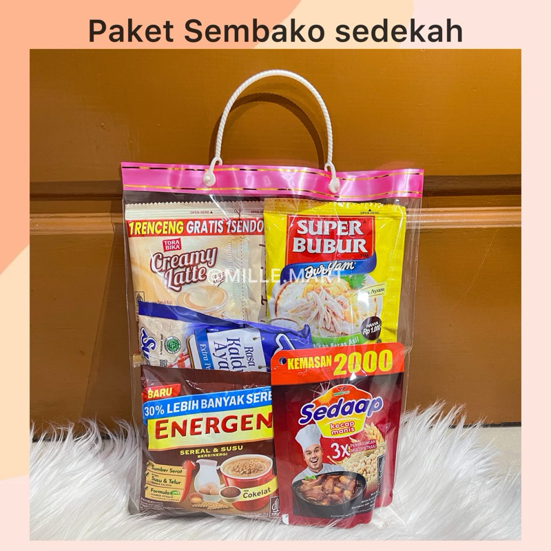 Jual PAKET ANEKA SEMBAKO SEDEKAH / parcel sembako murah/ paket sembako ...