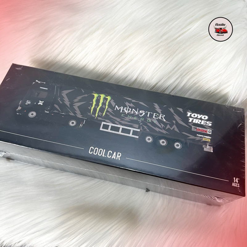 Jual Diecast COOL CAR Container Truck Monster Energy Livery | Shopee ...