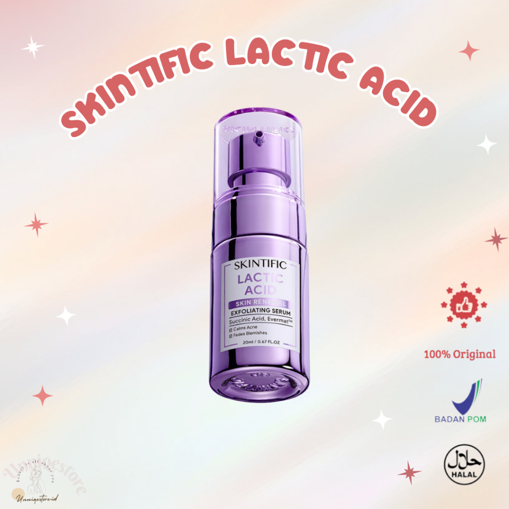 Jual SKINTIFIC - Lactic Acid Skin Renewal Exfoliating Serum 20ml ...