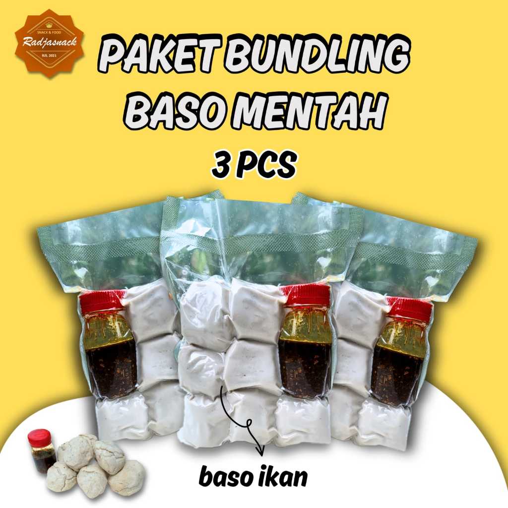 Jual PAKET HEMAT 3 PCS BASO CHILI OIL | Shopee Indonesia