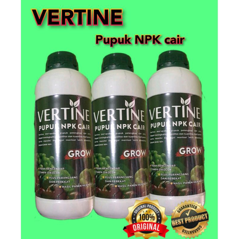 Jual VERTINE GROW PUPUK NPK CAIR | Shopee Indonesia