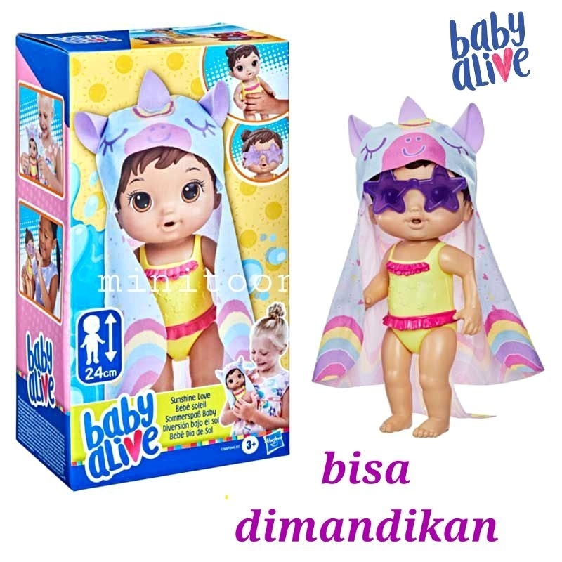 Jual BABY ALIVE SUNSHINE LOVE Original HASBRO Boneka Bisa Dimandikan ...