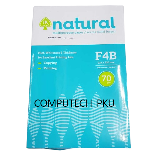 Jual Kertas HVS Natural F4B 70 Gsm | Shopee Indonesia