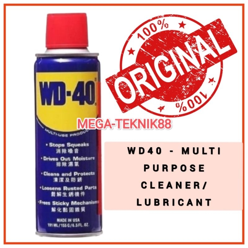 Jual WD40 333ML WD 40 333ML WD40 333 ML WD 40 333 ML MULTI PURPOSE CLEANER | Shopee Indonesia
