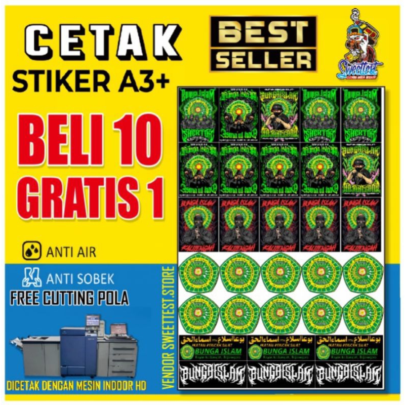 Jual STICKER PERSINAS ASAD, STICKER ASAD, STICKER SENKOM, STICKER ...