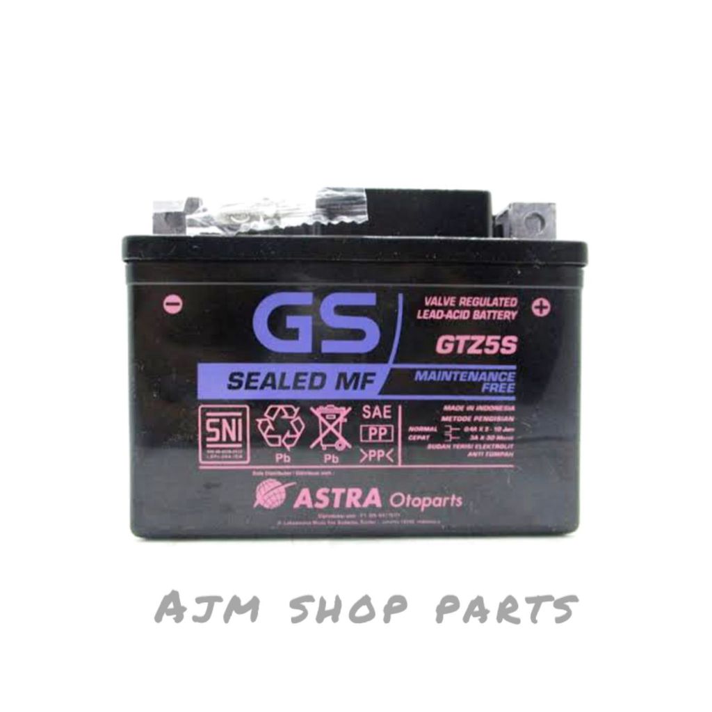 Jual AKI GS ASTRA MF GTZ-5S ORIGINAL | Shopee Indonesia