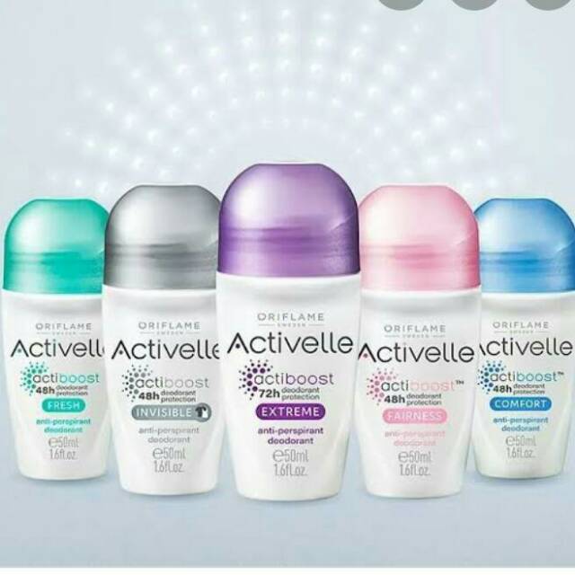 Jual deodorant activelleee roll on rool on anti perspirant ketiak ...
