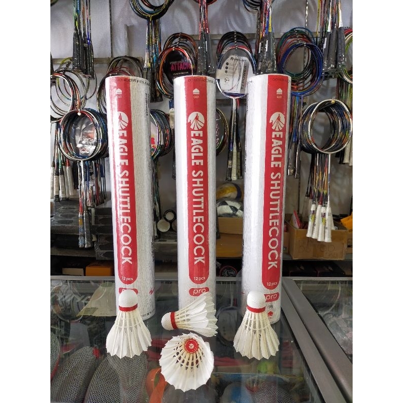 Jual Shuttlecock badminton eagle pro | Shopee Indonesia