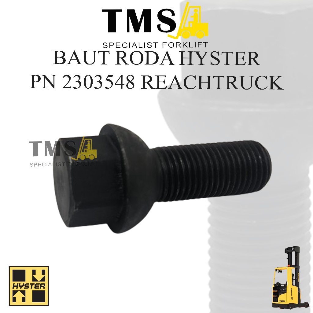 Jual Baut Roda 2303548 WHEEL BOLT Hyster Forklift Parts Stud Forklift ...