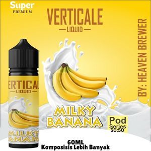 Jual Super Premium Verticale Liquid Milky Banana Creamy 60ML by Heaven ...