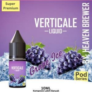 Jual Super Premium Verticale Liquid Rasa Grape Ice 10ML Pod Series By ...
