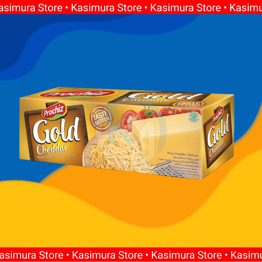 Jual PROCHIZ CHEDDAR/Keju PROCHIZ 2kg | Shopee Indonesia
