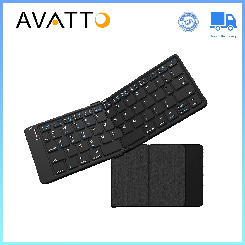Jual AVATTO Keyboard Keyboard Lipat Keyboard Mini Keyboard Bluetooth 5. ...