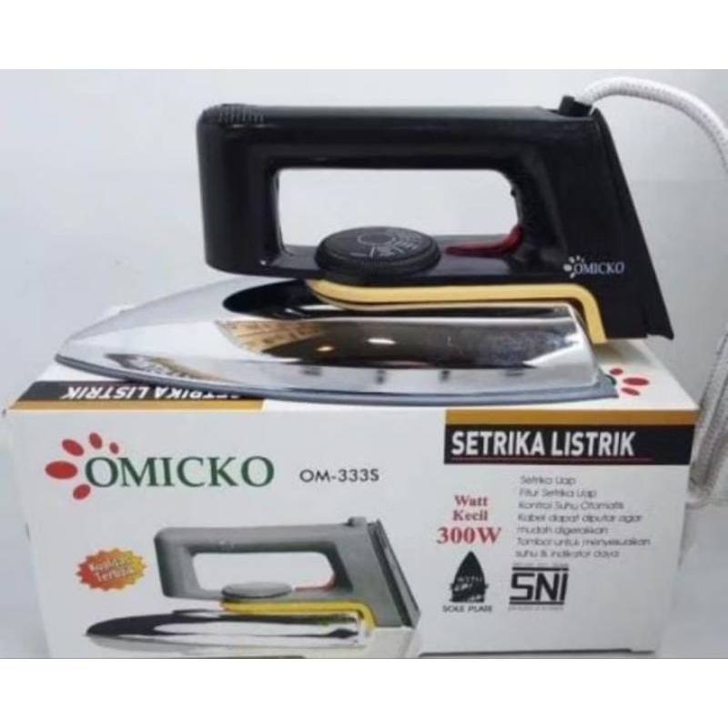 Jual SETRIKA LISTRIK / GOSOKAN PAKAIAN OTOMATIS MEREK OMICKO OM-333S ...