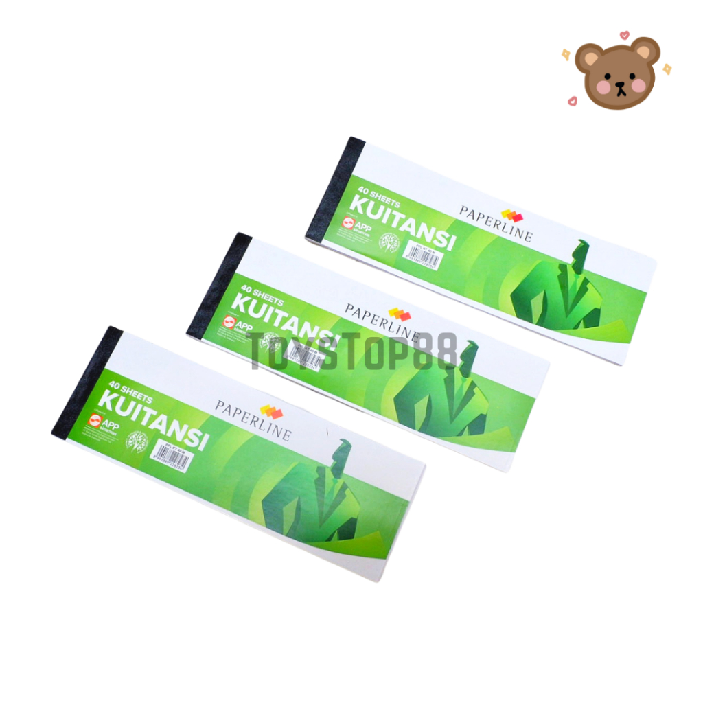 Jual Buku Kuitansi - Kwitansi Paperline Kecil PPL KT 40 M - Isi 40 Lembar | Shopee Indonesia