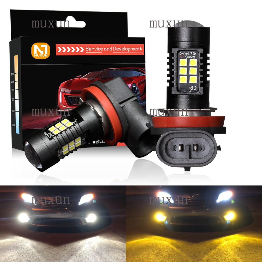 Jual 2 Buah Lampu Kabut Mobil Led H11 Drl H8 H16 (JP) Bohlam LED Lampu ...