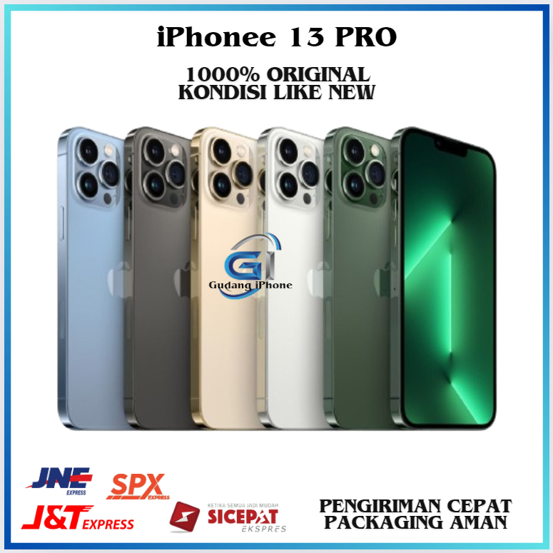 Jual i Phonee 13 PRO MAX 128GB 256GB 100% ORIGINAL SECOND APPLE / KONDISI MULUS LIKE NEW ...