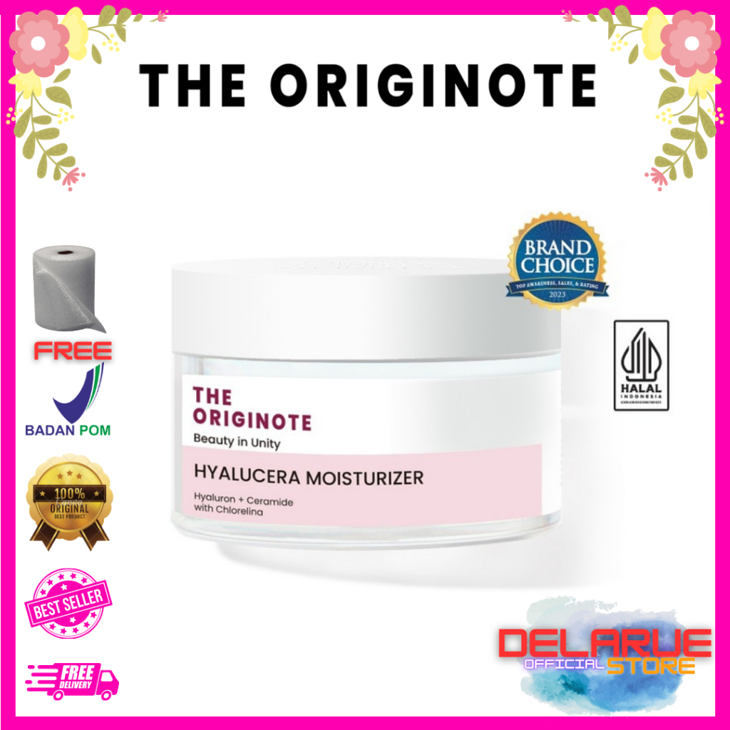 Jual THE ORIGINOTE HYALUCERA MOISTURIZER GEL 50ML | Original | Shopee ...