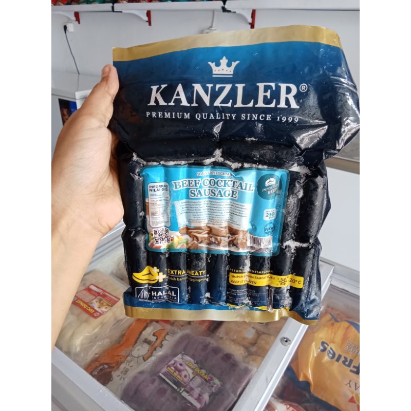 Jual KANZLER BEEF COCKTAIL ORIGINAL 250GR | Shopee Indonesia