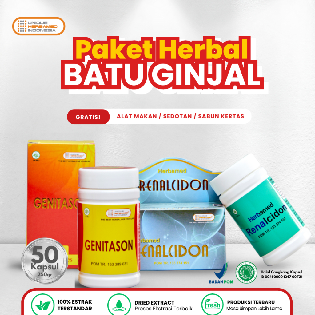 Jual Paket Bundling Obat Herbal Batu Ginjal Batu Empedu RENALCIDON ...