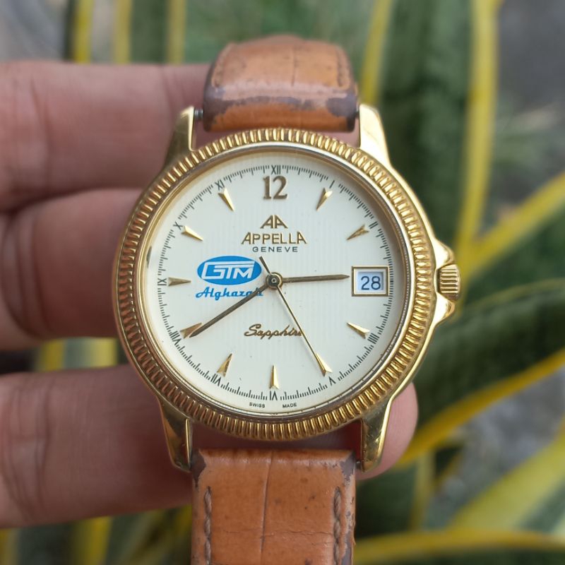 Jual APPELLA 317 vintage full original swiss made | Shopee Indonesia