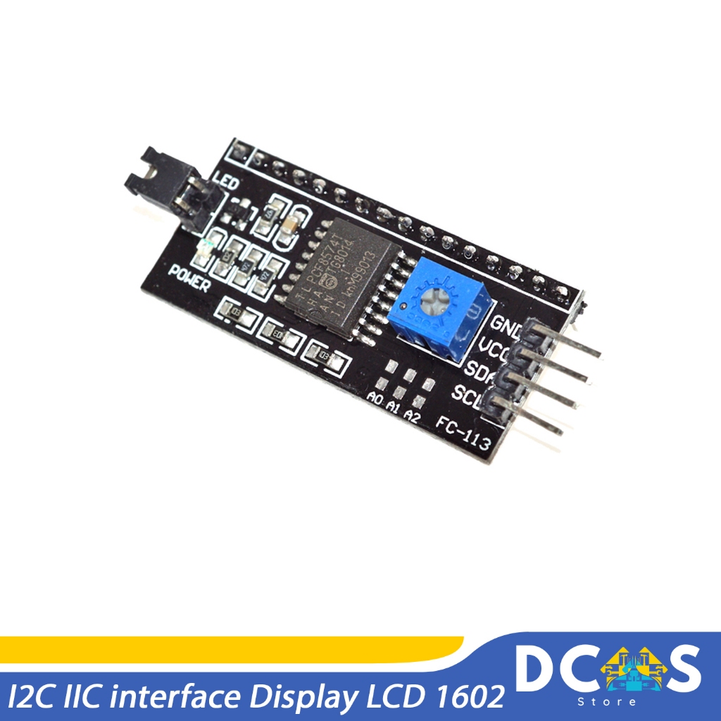 Jual I2C IIC interface Display LCD 16x2 1602 LCD 20X4 2004 LCD1602 ...
