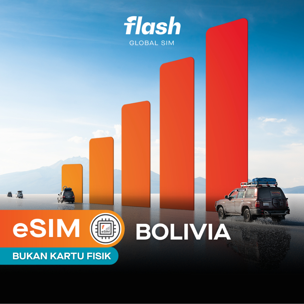 Jual eSIM Bolivia Big Quota Flash Global SIM | Shopee Indonesia