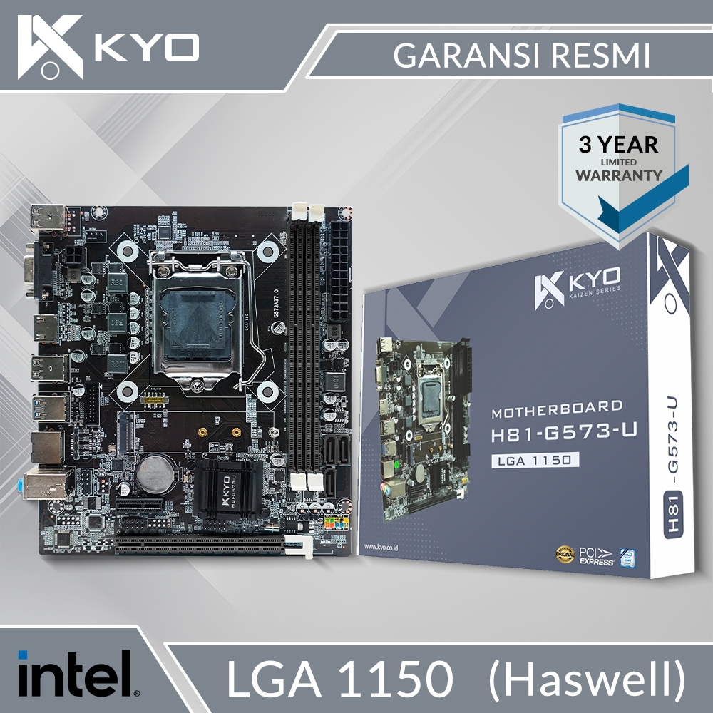 Jual Motherboard KAIZEN H81 LGA 1150 DDR3 H81 Mainboard Mobo H81 ...