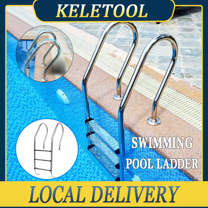 Jual angga Stainless Kolam Renang 3 Trap Model Model U SUS 304 Pool ...