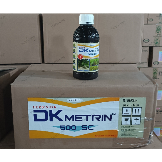 Jual DK Metrin 500 SC - Herbisida Sistemik selektif 1 Liter - Obat ...