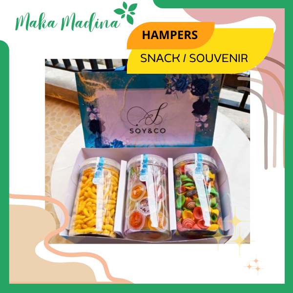 Jual Hampers Snack SOY & CO/ Hampers Ultah/ Souvenir Wedding Murah ...