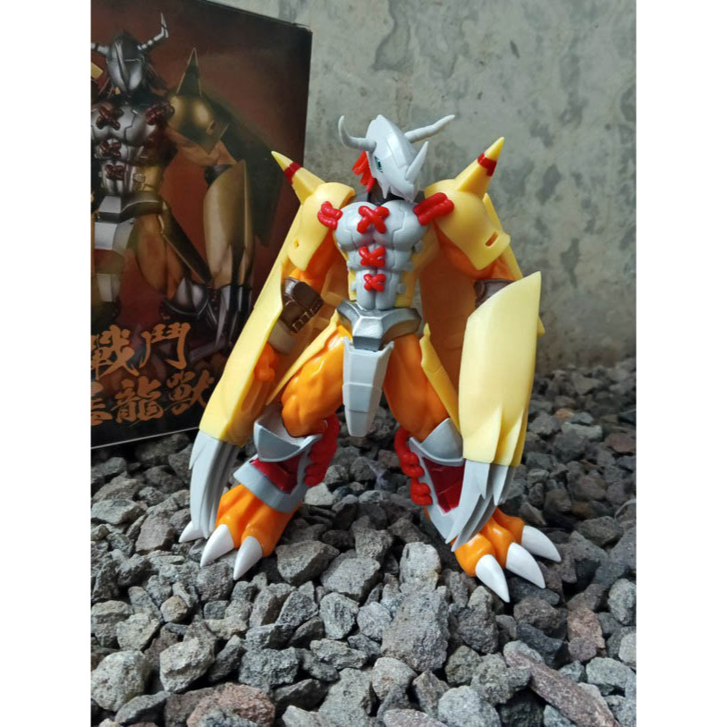 Jual action figure mainan wargreymon digimon evolution | Shopee Indonesia