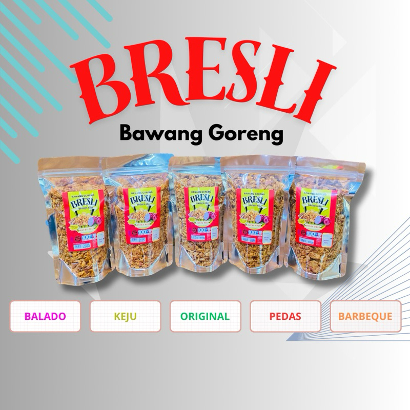Jual BRESLI BAWANG GORENG PREMIUM 100 GR | Shopee Indonesia