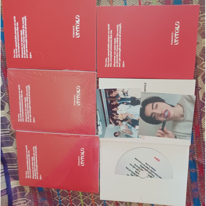 Jual Album ENHYPEN ROMANCE : Untold (ENGENE version) | Shopee Indonesia