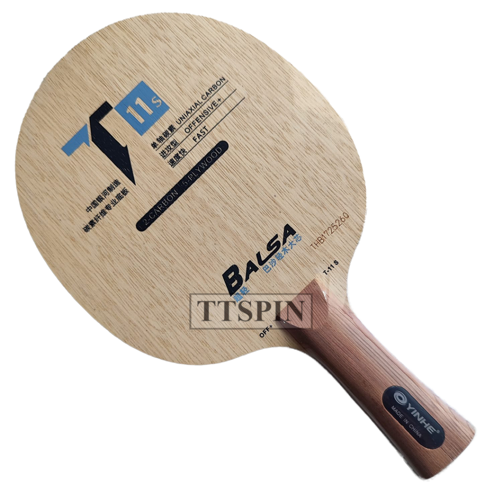 Jual Yinhe T11s - Kayu Pingpong Bet Blade Bat Carbon Yinhe T11 s T 11s Tenis Meja Limba Balsa ...