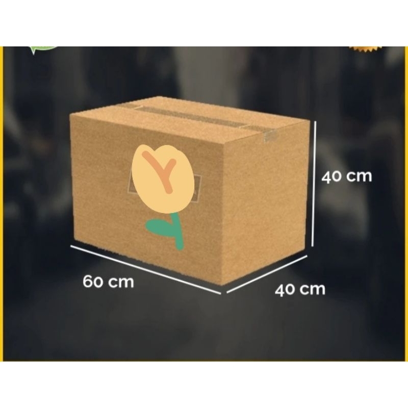 Jual kardus besar kardus packing baru 60 x 40 x 40 1 pcs | Shopee Indonesia