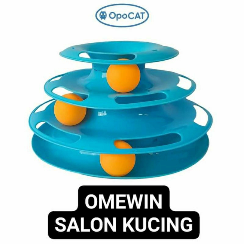 Jual Mainan interaktif kucing 3 tower play toy 3 tingkat | Shopee Indonesia