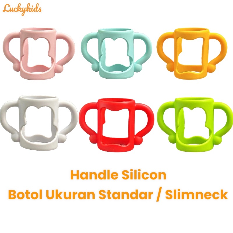 Jual Gagang/Handle For botol semua merek Slimneck Silicone/Pegangan ...