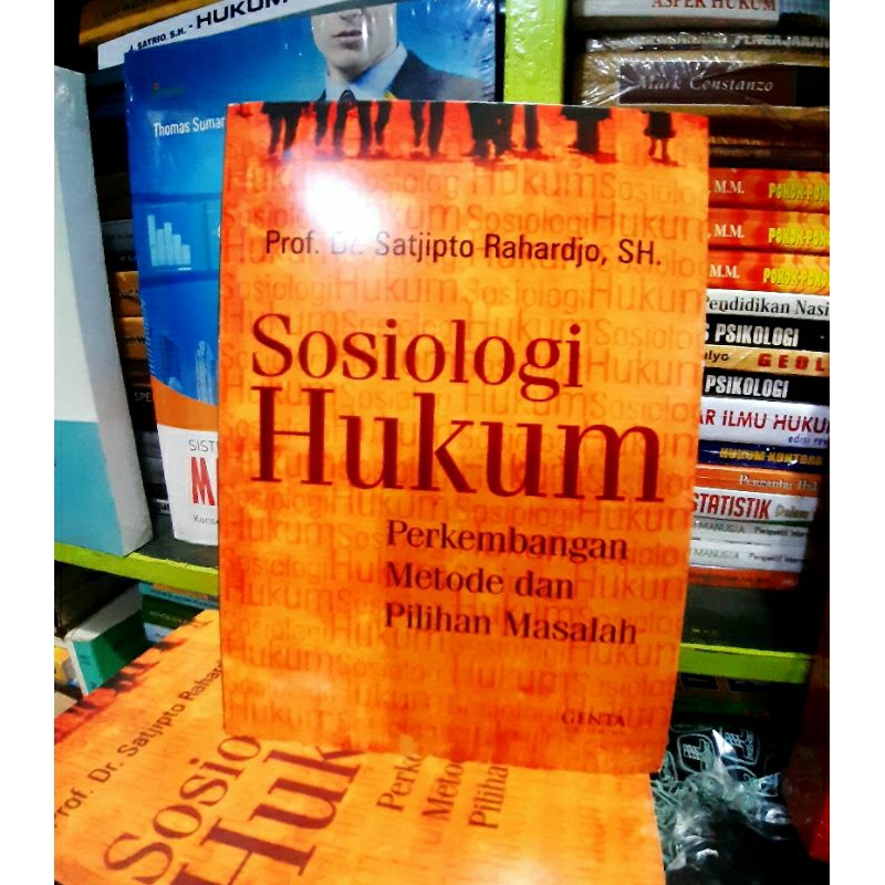 Jual Buku Sosiologi Hukum (Prof. Satjipto Raharjo) | Shopee Indonesia