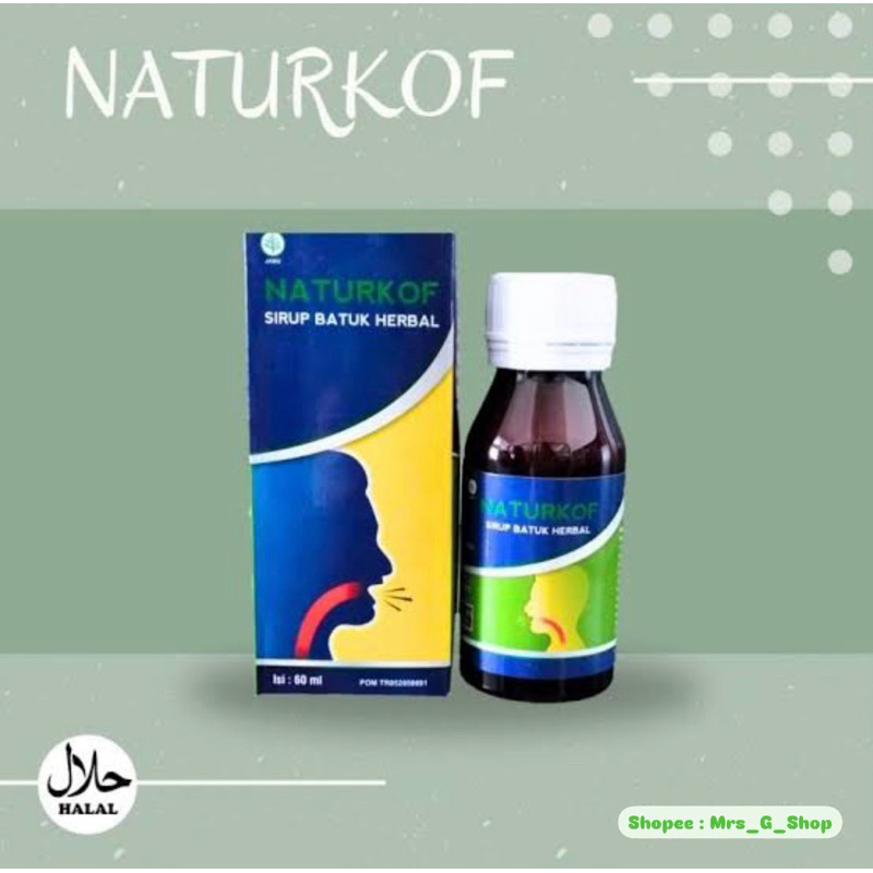 Jual Naturkof Obat Batuk Herbal Ampuh untuk Anak dan Dewasa/ batuk ...