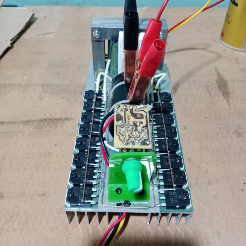 Jual power electric inverter pac 16tr plus flip flop trafo 5 amper ...